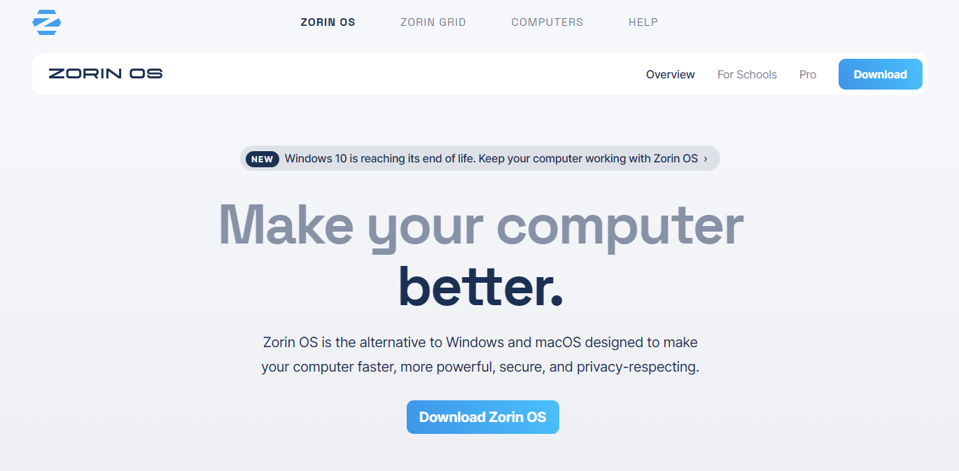 2025年｜Windowsライクな軽量Linux｜Zorin OS 17.3 Core（Ubuntuベース）のクリーンインストール方法 - リフブロ